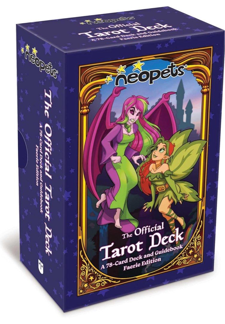 Neopets: The Official Tarot Deck A 78-Card Deck and Guidebook, Faerie ...