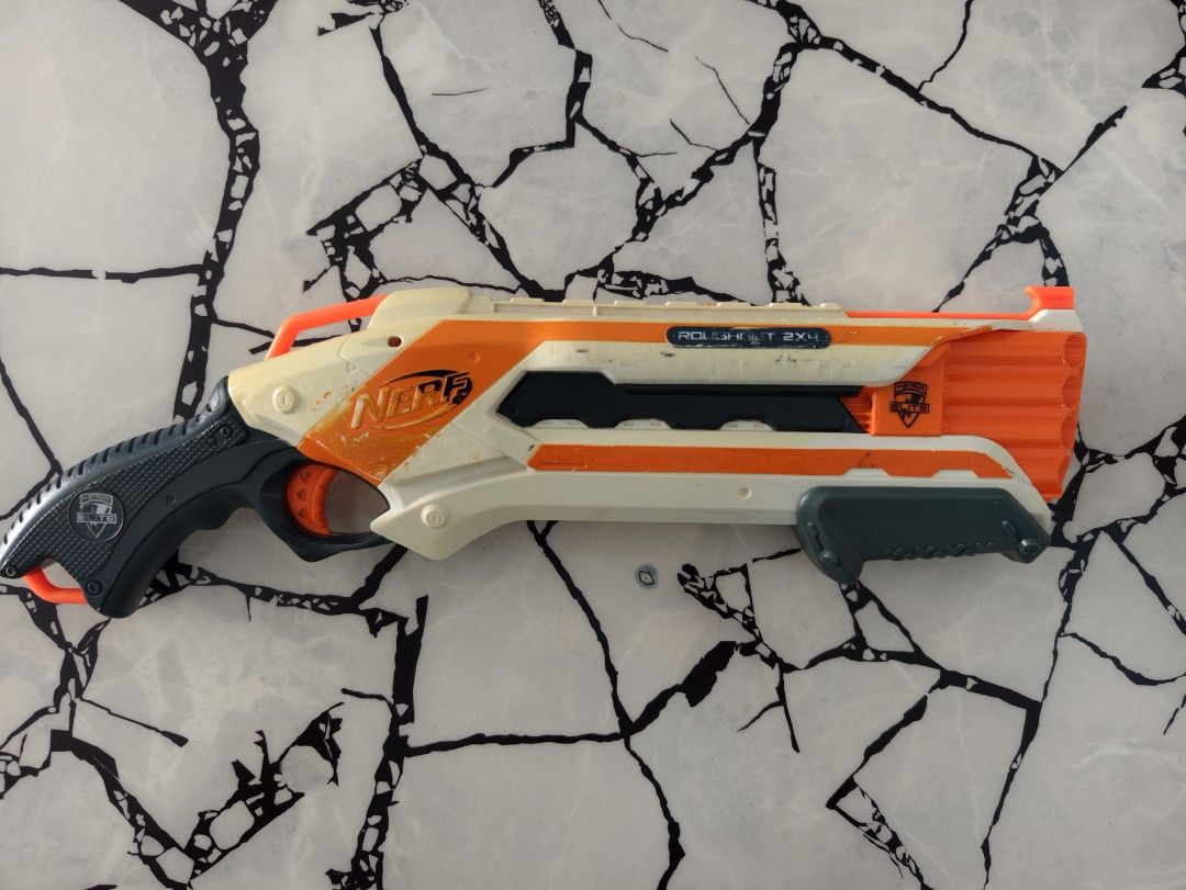 Nerf N-Strike Elite Rough Cut Blaster, Hobbies & Toys, Toys & Games on Carousell