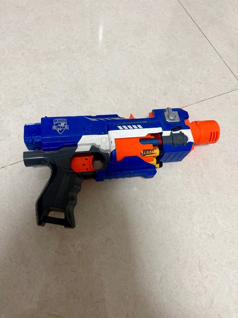 Nerf N-Strike Elite Strongarm Blaster, Hobbies & Toys, Toys & Games on Carousell