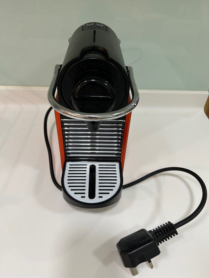 Nespresso Essenza Mini Coffee Machine - Orange, TV & Home Appliances ...