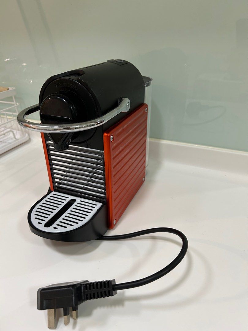 Nespresso Essenza Mini Coffee Machine - Orange, TV & Home Appliances ...