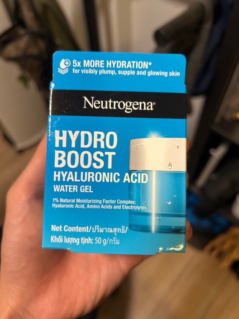 Neutrogena Hydro Boost Hyaluronic Acid Water Gel, Beauty & Personal ...