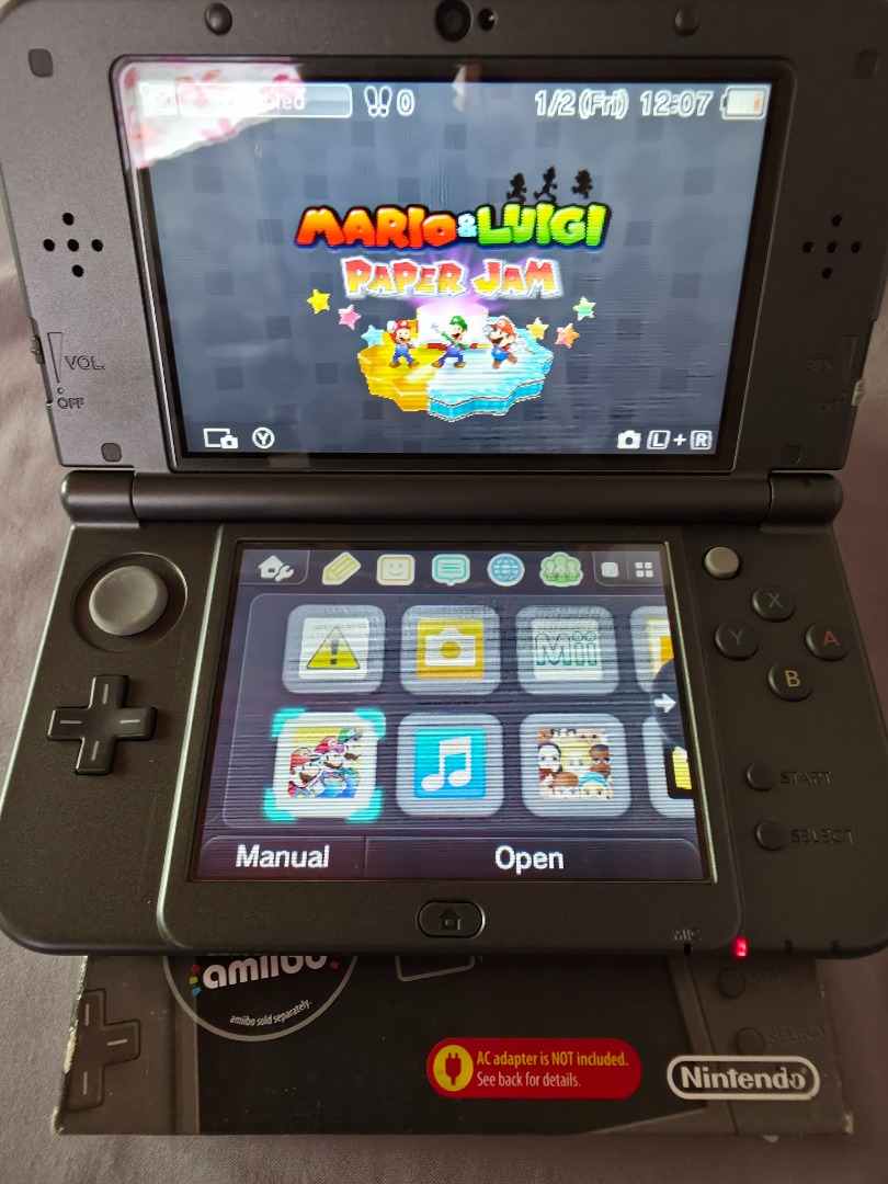 New Nintendo 3ds XL Bundle - Collector’s Gear + Games (Minor Screen ...