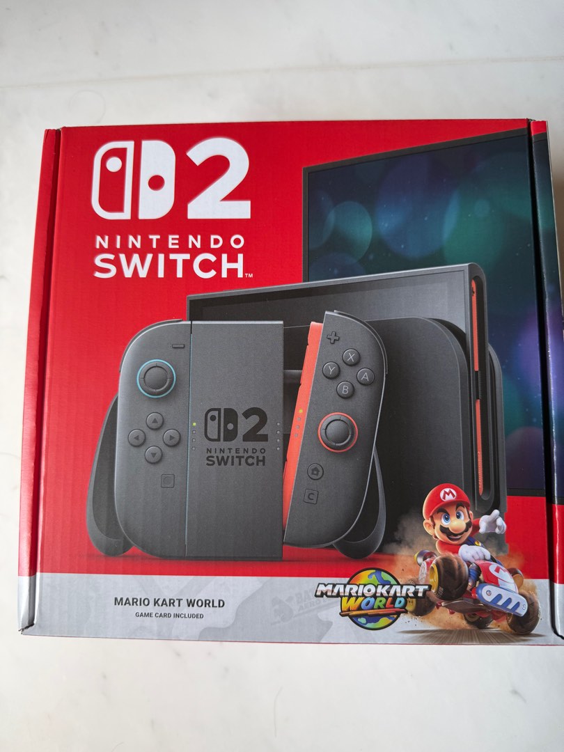 Nintendo Switch Mario Kart World Edition, Video Gaming, Video Games ...