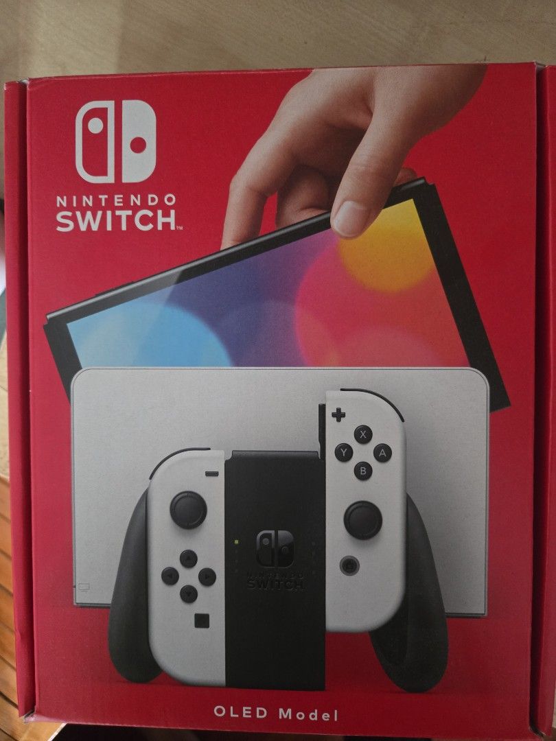 Nintendo Switch OLED Model - White, Video Gaming, Video Game Consoles ...