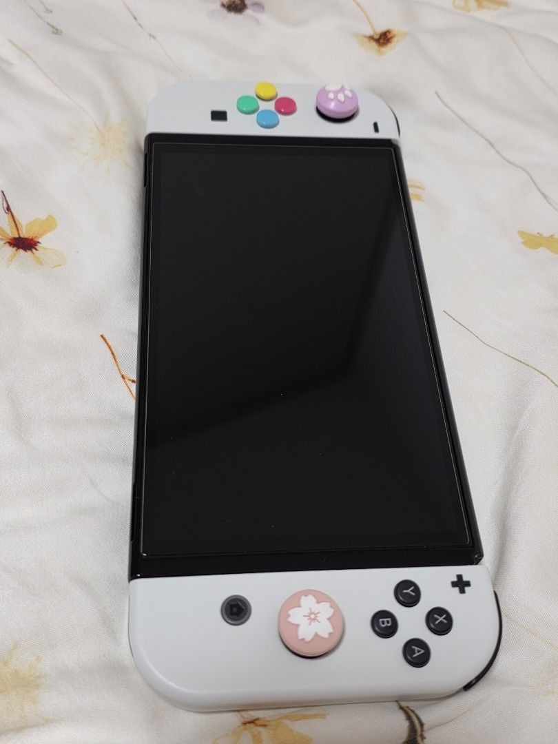 Nintendo Switch OLED White Console, Video Gaming, Video Game Consoles ...