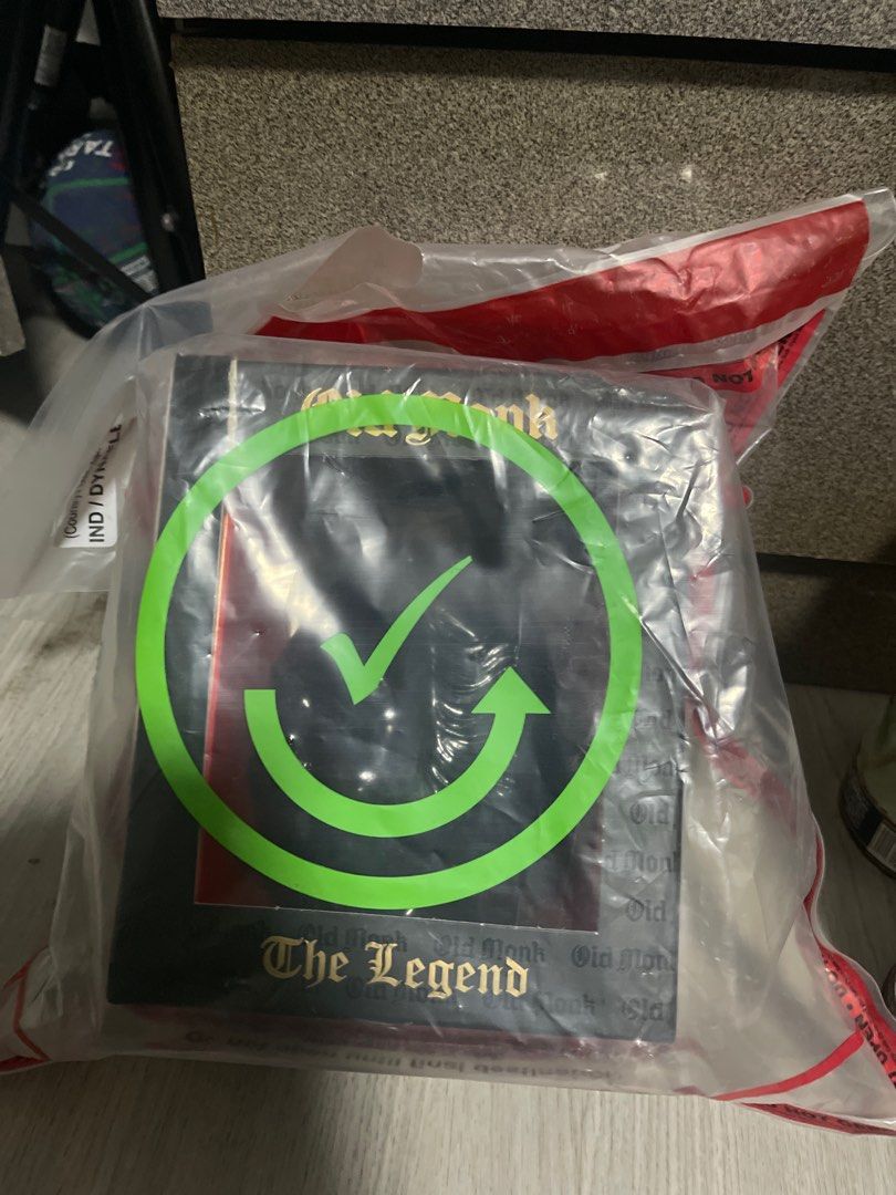 Old Monk The Legend Rum, Food & Drinks, Alcoholic Beverages on Carousell