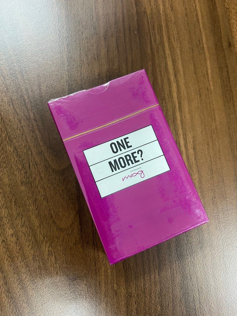 One More? Playing Cards Limited Edition Moxy Putrajaya, Hobbies & Toys ...