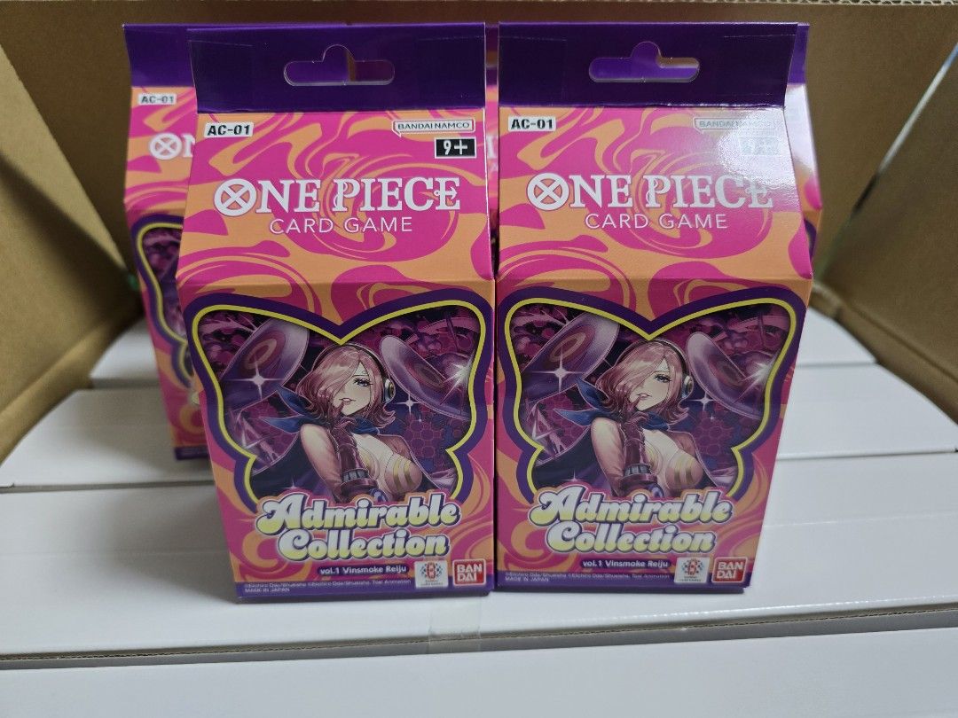 One Piece Card Game - Admirable Collection, Hobbies & Toys, Toys ...