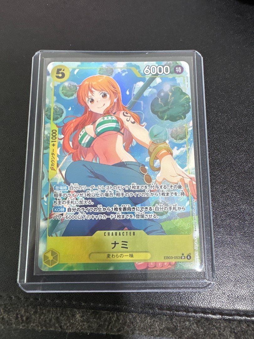 One Piece Card Game - Nami (EB03-053), Hobbies & Toys, Toys & Games on ...