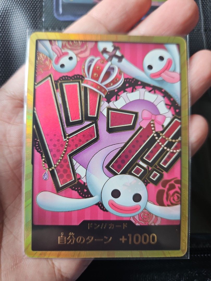 One Piece Card Game - perona gold Don Card, Hobbies & Toys, Toys ...