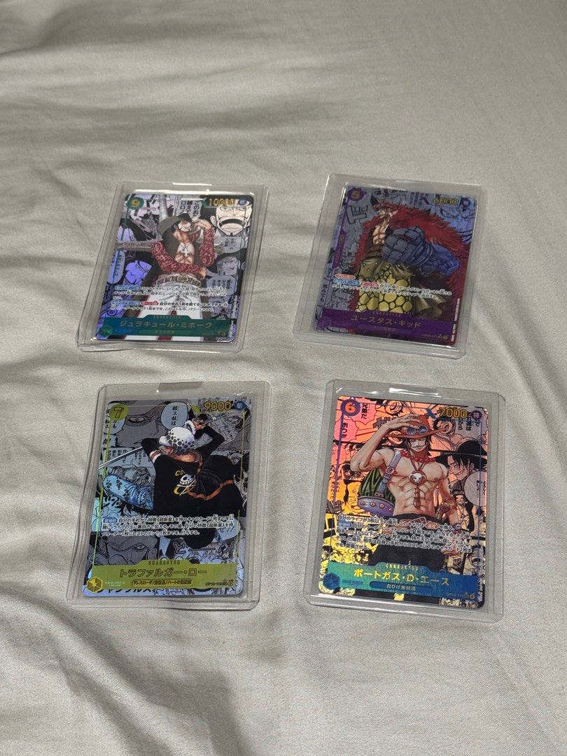 One Piece Card Game - Various Cards, Hobbies & Toys, Toys & Games on ...