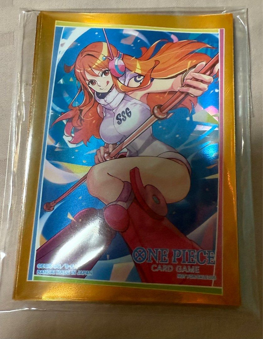 One Piece Card Game Nami Card Sleeve, Hobbies & Toys, Toys & Games on ...