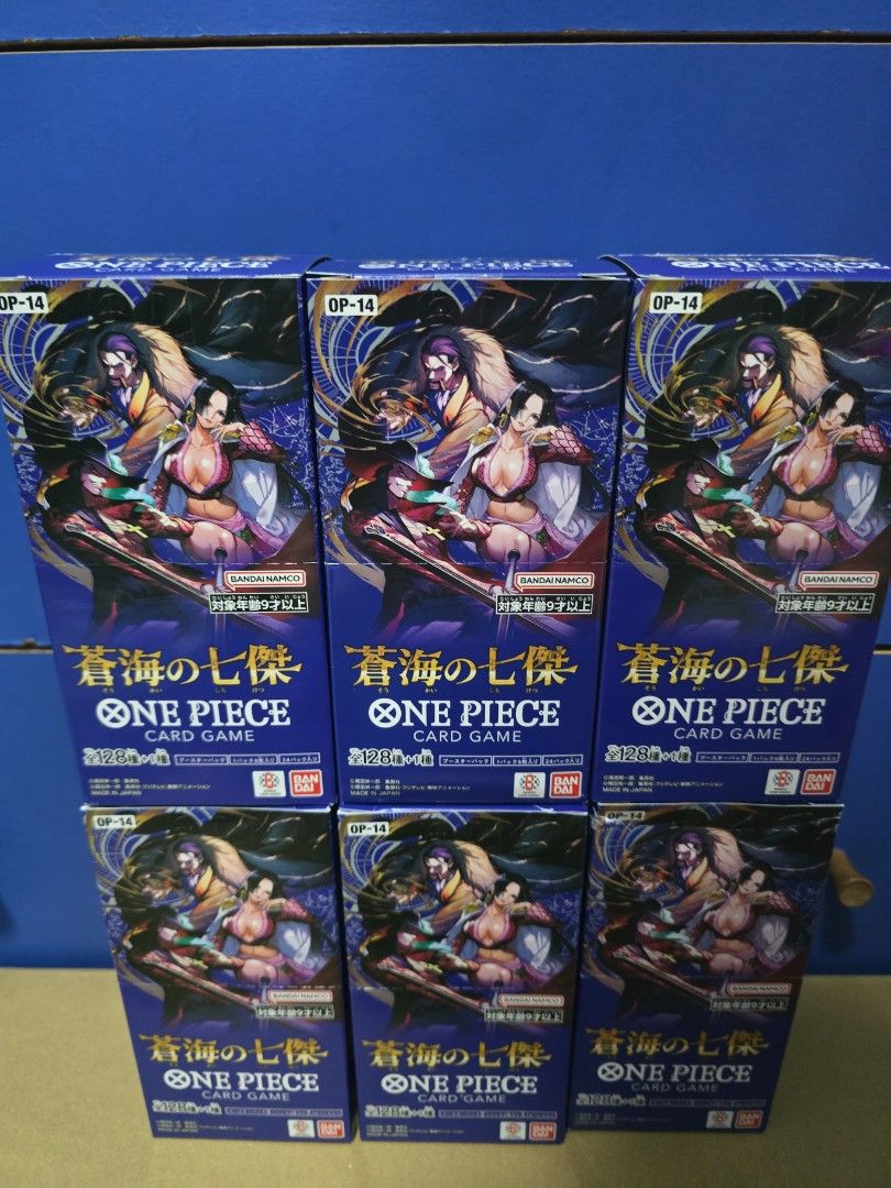 One Piece TCG OP-14 Booster Boxes, Hobbies & Toys, Toys & Games on ...