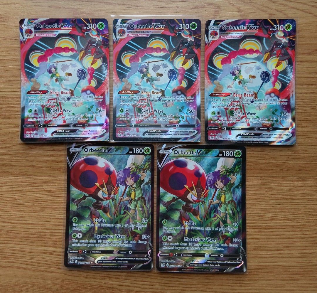 Orbeetle V Vmax TG Lost Origin Pokemon Pokémon Cards, Hobbies & Toys ...