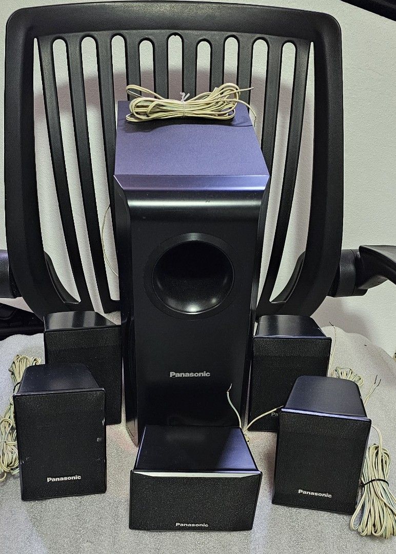 Panasonic 5.1 Channel Speaker, Audio, Soundbars, Speakers & Amplifiers ...