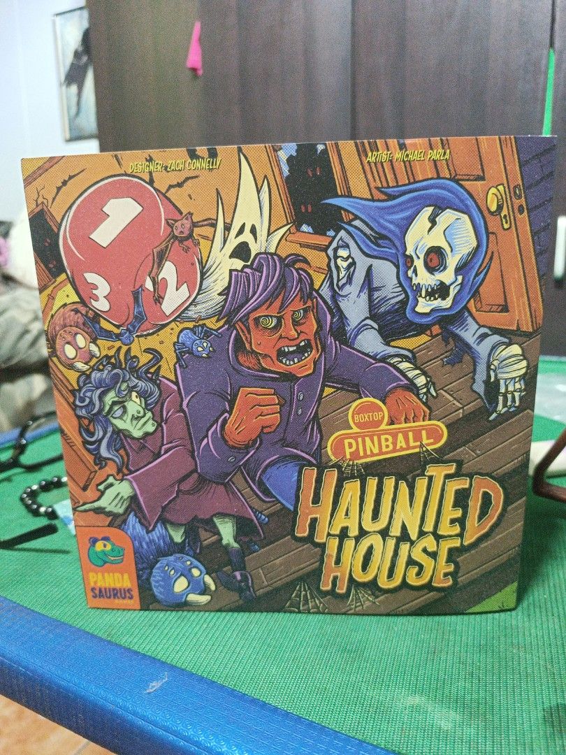 Pandasaurus Pinball Haunted House Board Game, Hobbies & Toys, Toys ...