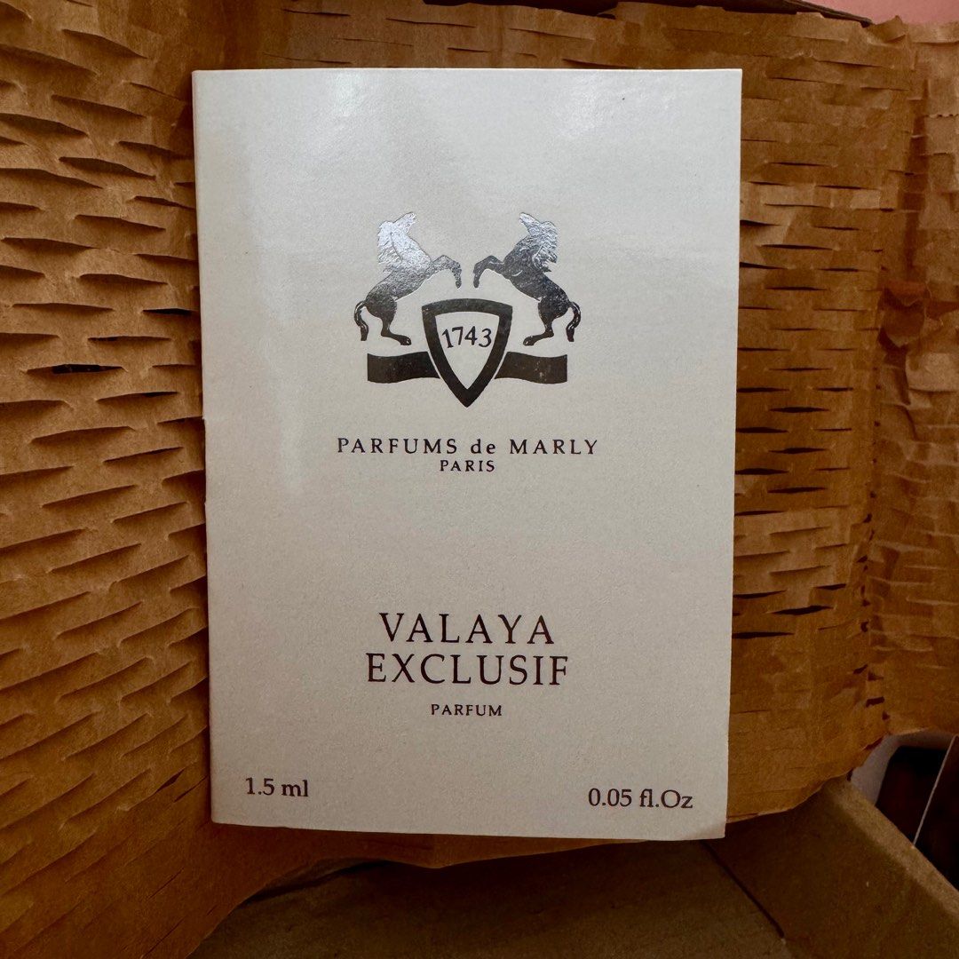 Parfums De Marly Valaya Exclusif Sample Vial Beauty And Personal Care