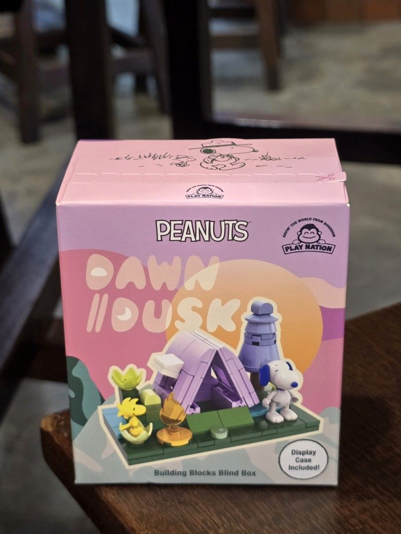 Peanuts Dawn//Dusk Building Blocks Blind Box, Hobbies & Toys, Toys ...