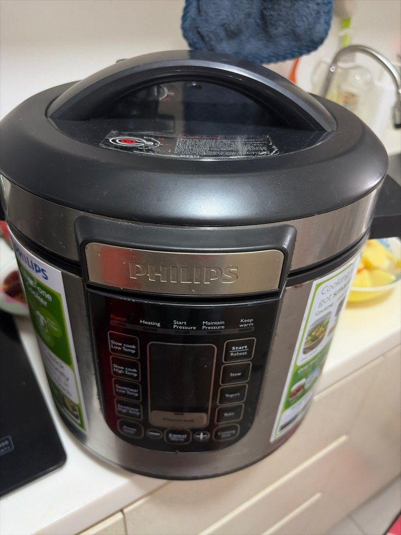 Philips Electric Pressure Cooker, TV & Home Appliances, Kitchen ...