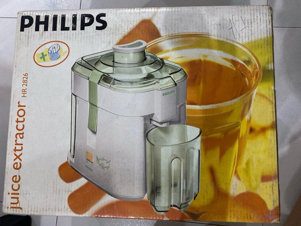 PHILIPS Juice Extractor HR2826, TV & Home Appliances, Kitchen ...