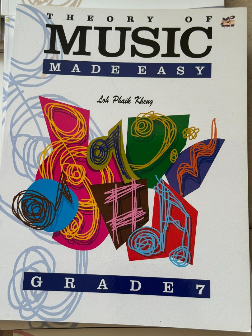 Piano Sheet Music Score Theory of Music Made Easy Grade 7, Hobbies ...
