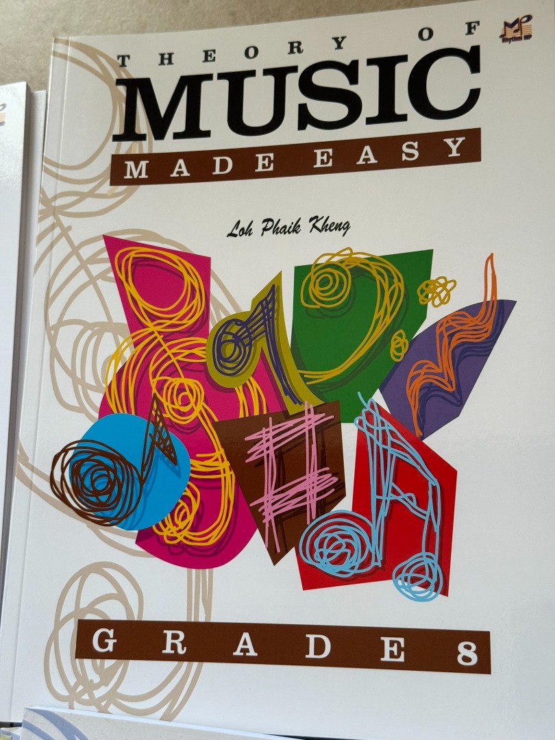 Piano Sheet Music Score Theory of Music Made Easy Grade 8, Hobbies ...