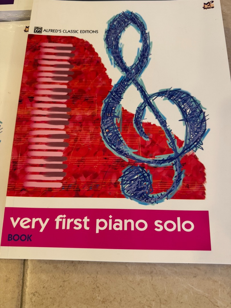 Piano Sheet Music Score Very First Piano Solo, Hobbies & Toys, Music ...
