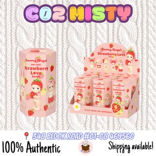 Sonny Angel Strawberry Love Series Figurine, Hobbies & Toys, Toys ...