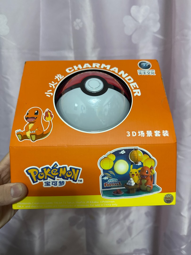 Pokemon Charmander 3D Scene Set, Hobbies & Toys, Toys & Games on Carousell