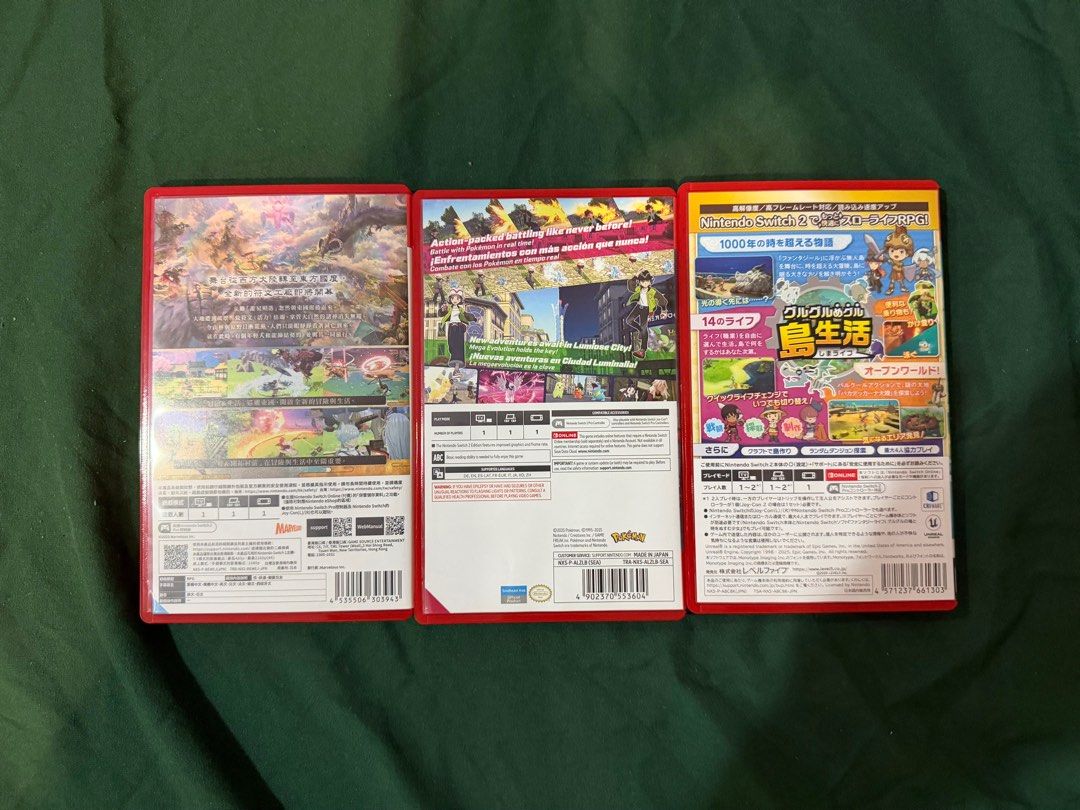 Pokemon Legends ZA Fantasy Life Rune Factory Guardians of Azuma for ...