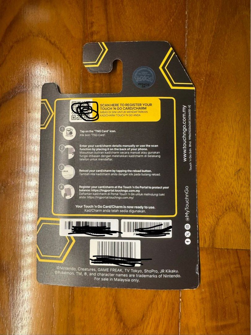 Pokemon Pikachu Touch 'n Go Card, Hobbies & Toys, Travel, Travel ...