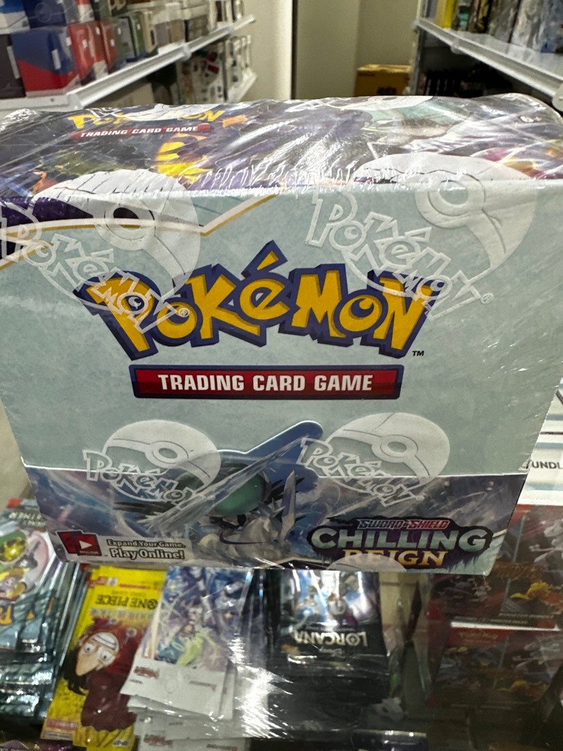 Pokemon TCG chilling reign booster box ss6, Hobbies & Toys, Toys ...