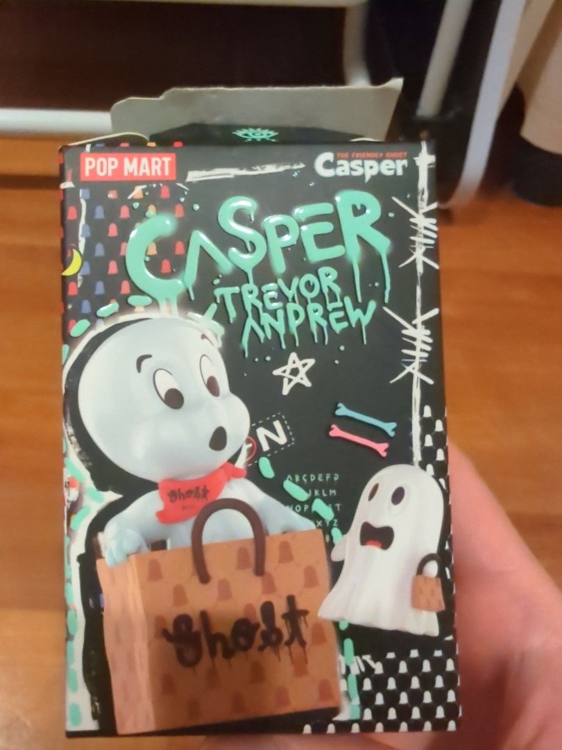 POP MART Casper Trevor Andrew Blind Box, Hobbies & Toys, Toys & Games ...