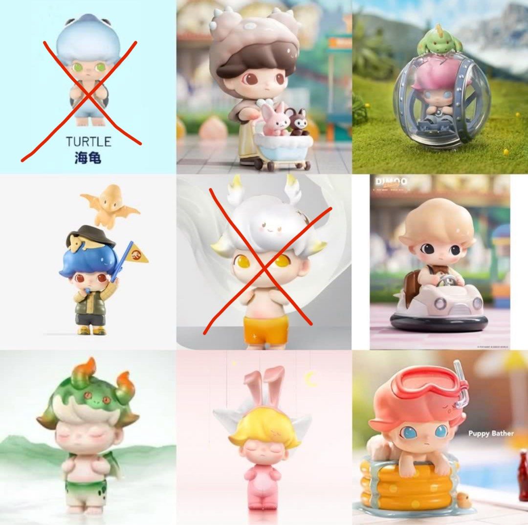 Pop Mart Dimoo World Series Blind Box Figures, Hobbies & Toys, Toys ...