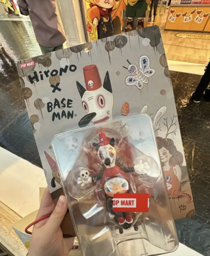 POP MART Hirono x Gary Base Man Figure, Hobbies & Toys, Toys & Games on ...