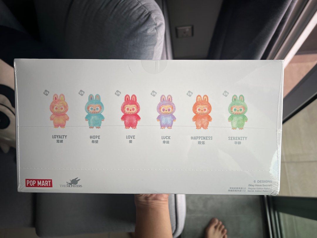 Pop Mart LABUBU The Monsters Big Into Energy Series Vinyl Plush Pendant ...