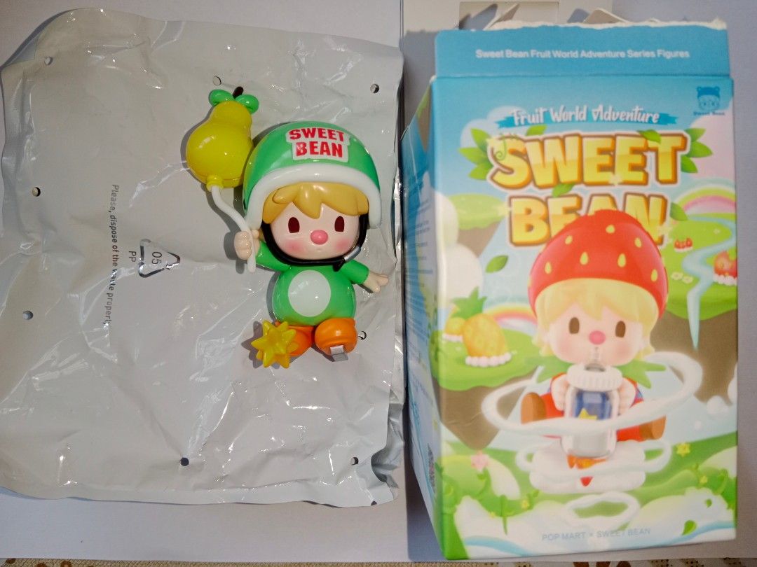 Pop Mart Sweet Bean Fruit World Adventure Figure, Hobbies & Toys, Toys ...