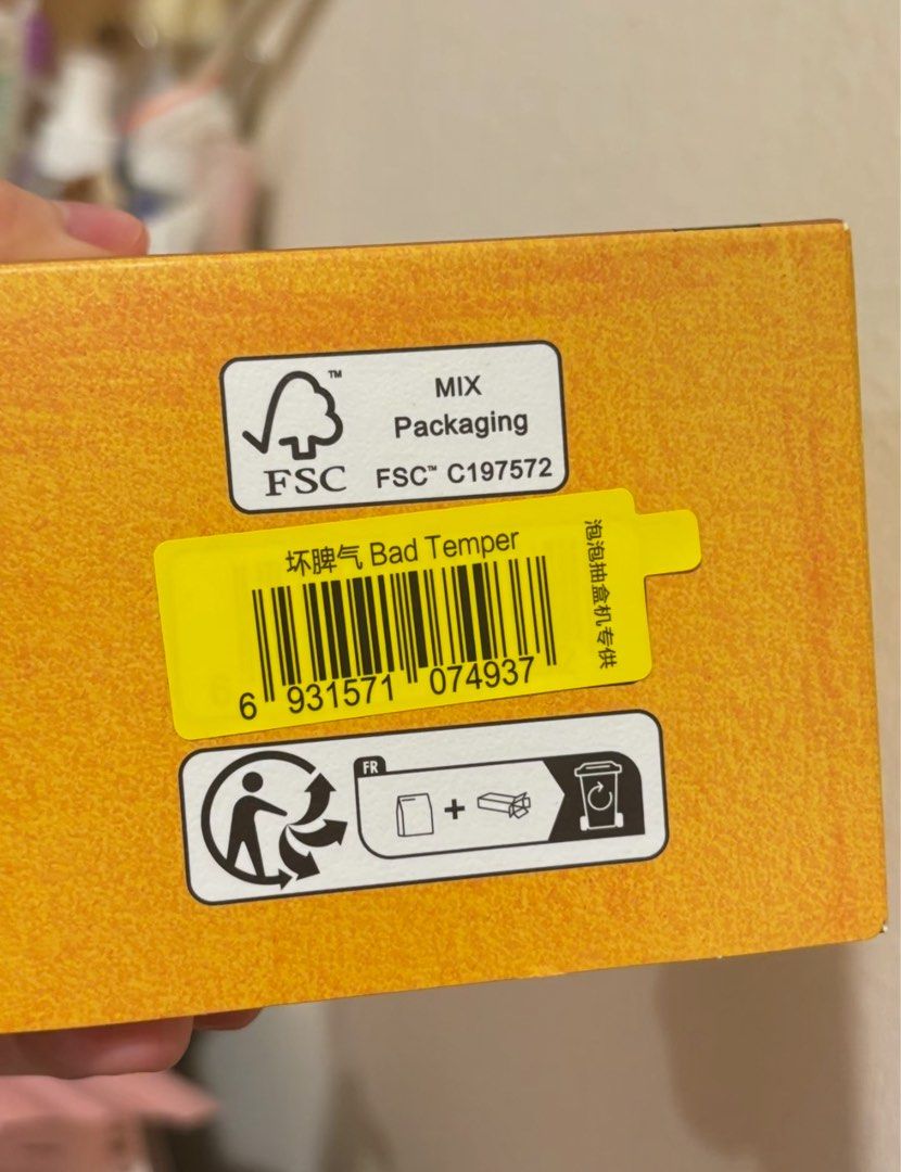 POP MART Twinkle Twinkle Blind Box - Bad Temper, Hobbies & Toys, Toys ...