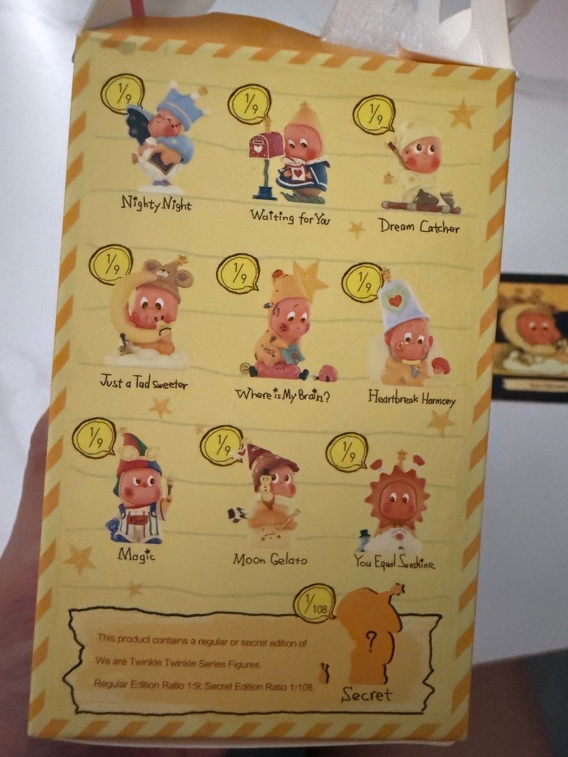 POP MART We Are Twinkle Twinkle Series Figurine, Hobbies & Toys, Toys ...