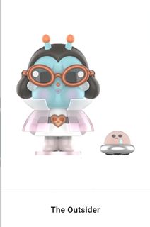 Popmart Crybaby Crying to the Moon Mini Figure - The Outsider & The ...