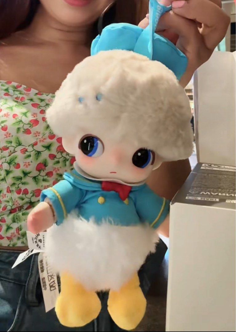 Popmart Dimoo Disney Donald Duck singing Plush Toy, Hobbies & Toys ...