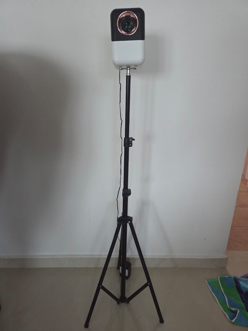 Portable Projector with Stand and Remote, TV & Home Appliances, TV ...