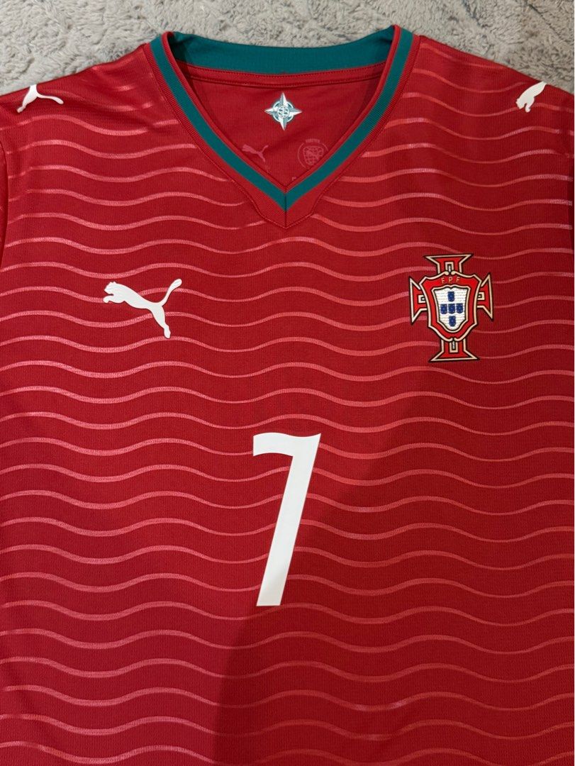 Portugal National Team World Cup Jersey Ronaldo #7, Men's Fashion ...