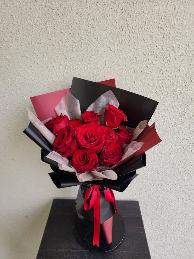 [EARLY BIRD VALENTINE'S] PREMIUM FRESH ROSES BOUQUET AT PRE-ORDER ...