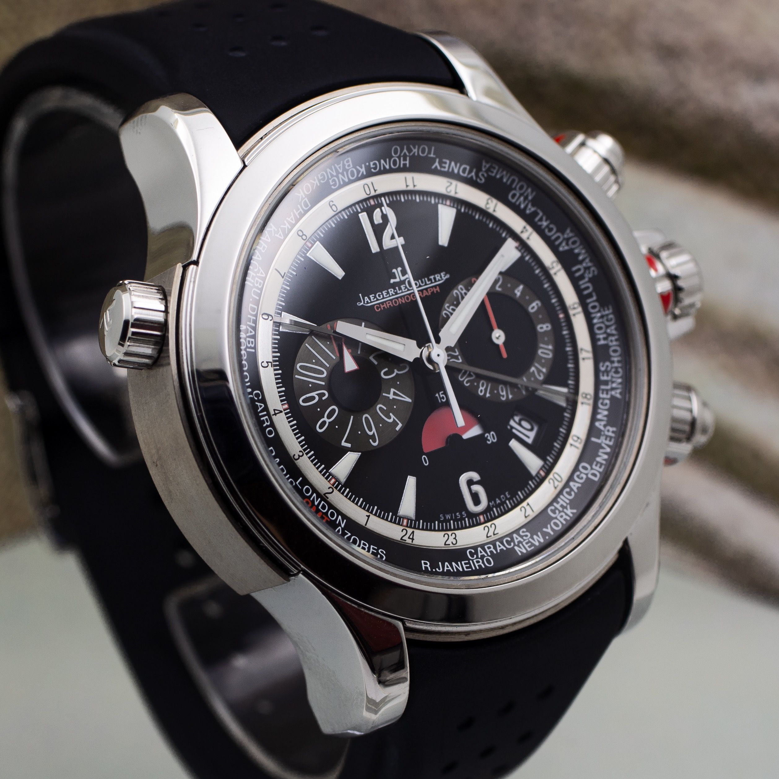 Preowned Jaeger-LeCoultre Master Compressor Extreme World Chronograph ...