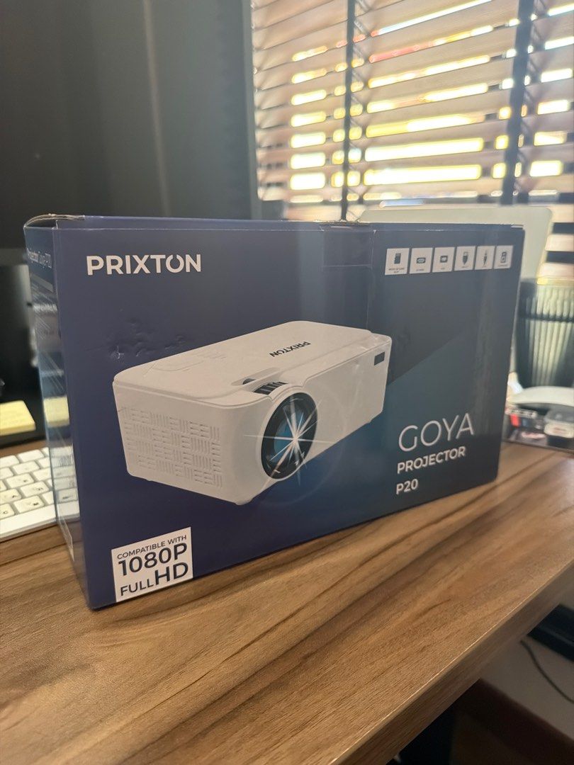 PRIXTON GOYA P20 Projector - 1080P Full HD, TV & Home Appliances, TV ...