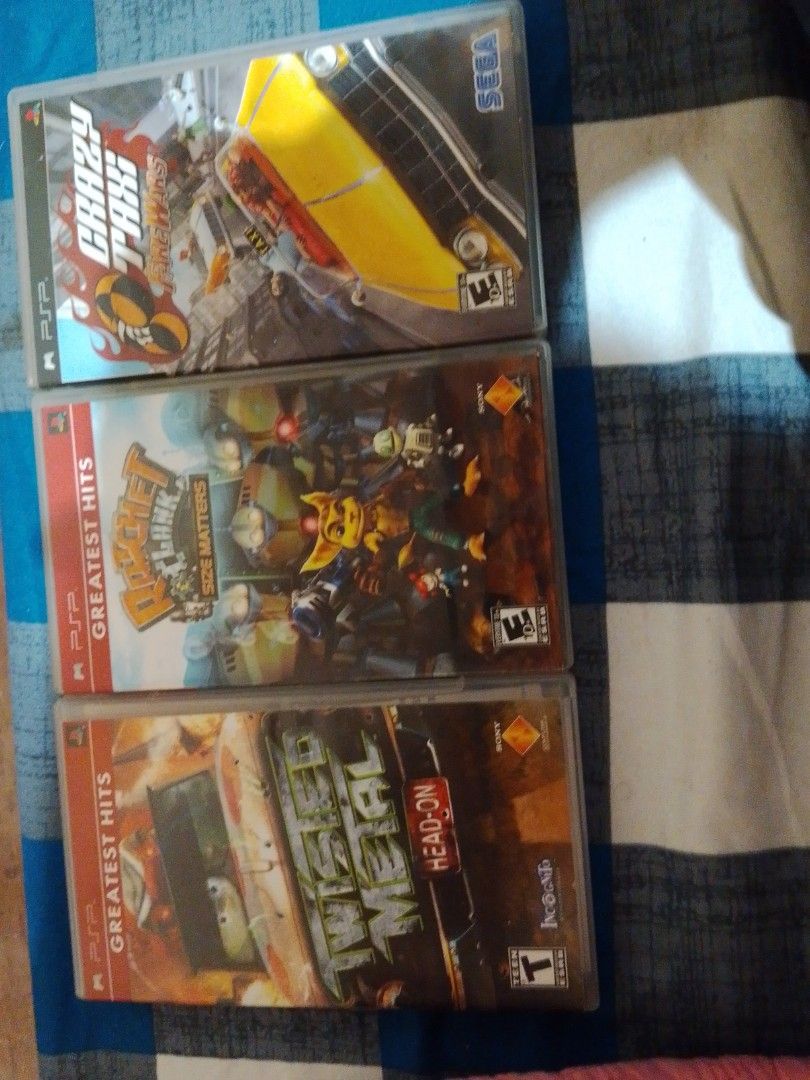 PSP Games: Crazy Taxi, Ratchet & Clank, Twisted Metal, Video Gaming ...