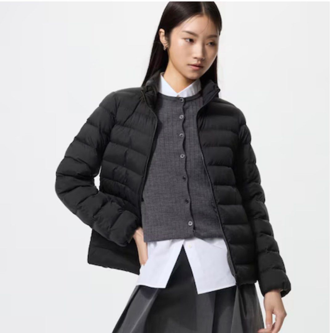 Uniqlo Pufftech Jacket - Black, Women's Fashion, Coats, Jackets and ...