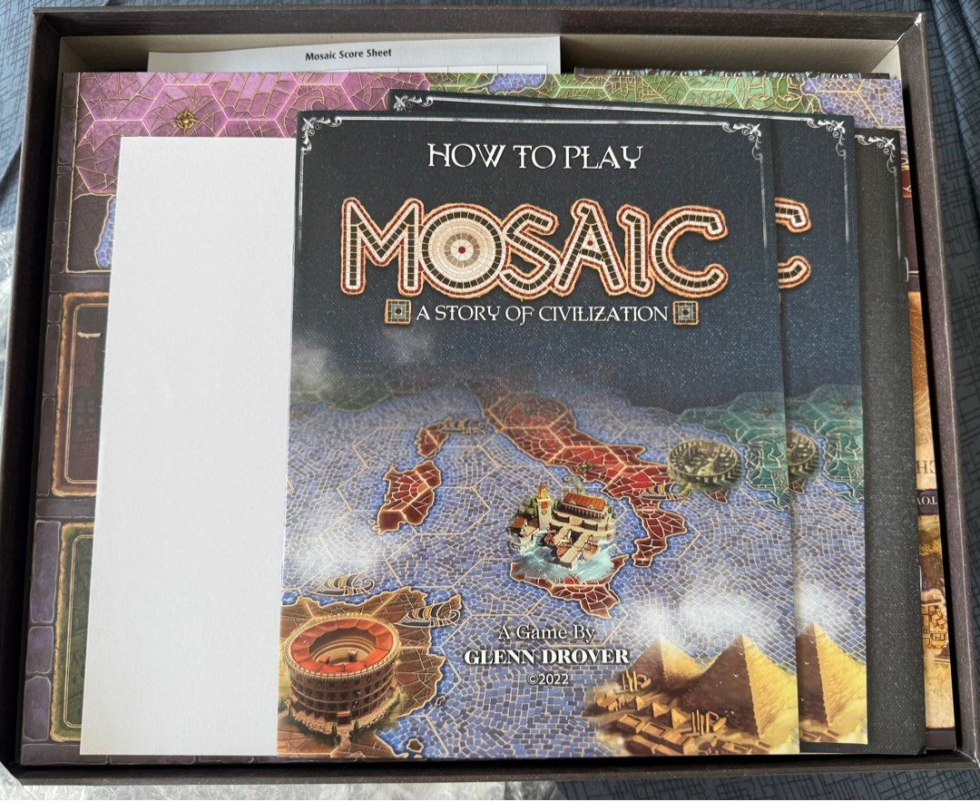 RARE Mosaic Board Game Colossal Edition, Hobbies & Toys, Toys & Games ...